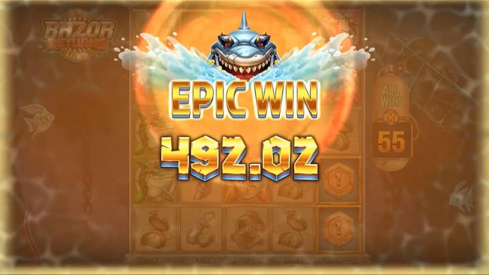 Razor Returns – Reel in a 100,000x Jackpot!